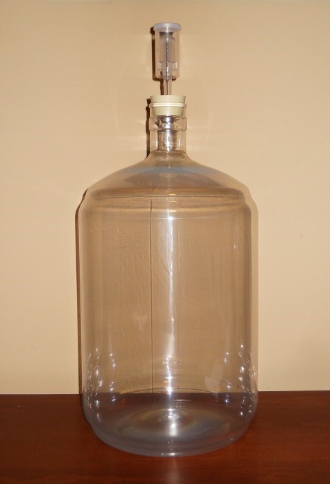 CARBOY KIT 6 GALLON PET w/AIRLOCK BUNG VINTAGE SHOP FOR WINE MAKING ...