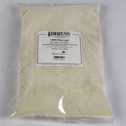 BRIESS DME PILSEN LIGHT Briess PILSNER Dry Malt Extract 3 lbs - Hobby ...