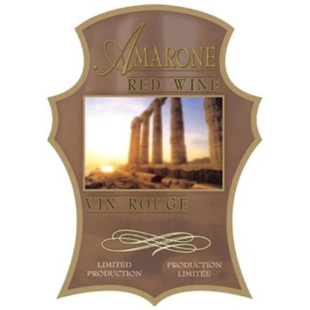 AMARONE WINE BOTTLE LABELS Pack of 30 Roman Aqueduct Design Self ...