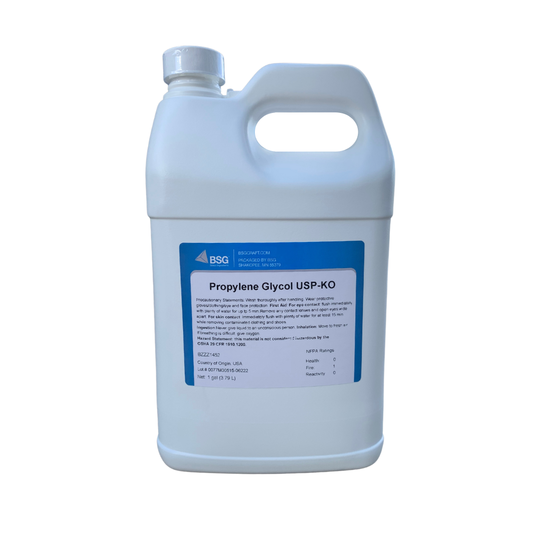 1 Gallon PROPYLENE GLYCOL 128oz USP-KO Food Grade for Grainfather GC4 ...