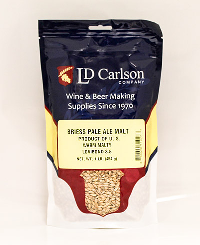 Briess PALE ALE MALT 3.5L 1 Pound Uncrushed 2-Row Base Malt - Hobby ...