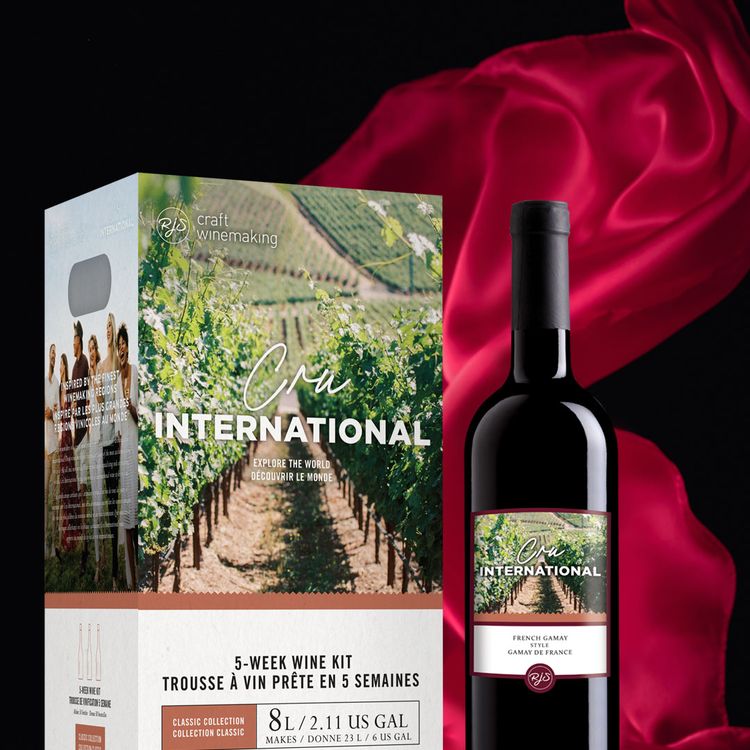 (DISCONTINUED Search us for GAMAY) BEAUJOLAIS WINE KIT RJ Spagnols Cru ...