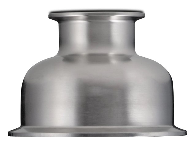 4" TRICLAMP HEMISPHERICAL BOWL REDUCER 4" down to to 2" Stainless Tri ...