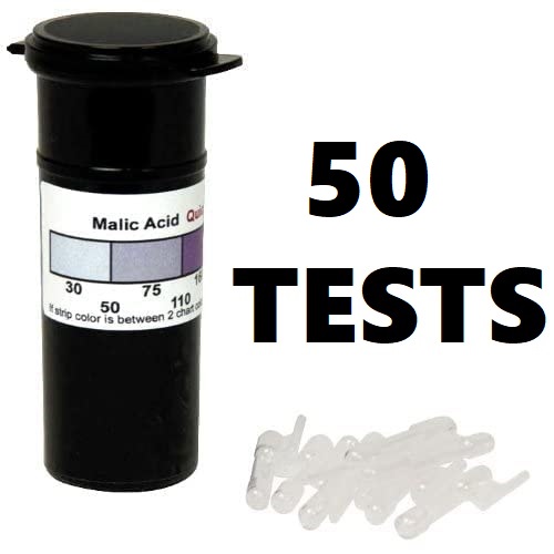Accuvin Malolactic Fermentation (MLF) Test Kit (0-500 mg/L Malic Acid ...
