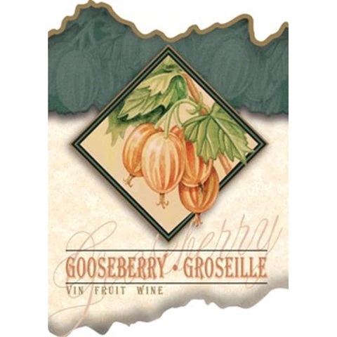WINE BOTTLE LABELS Pack of 30 GOOSEBERRY 'Gooseberries in Diamond ...