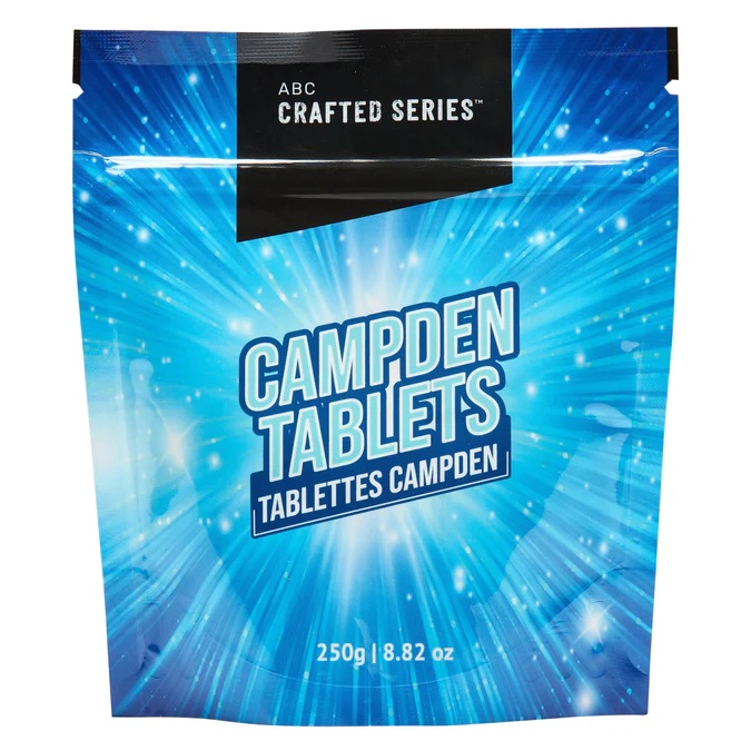CAMPDEN TABLETS 8oz =~365 TABS ABC Crafted Series Factory Packed ...