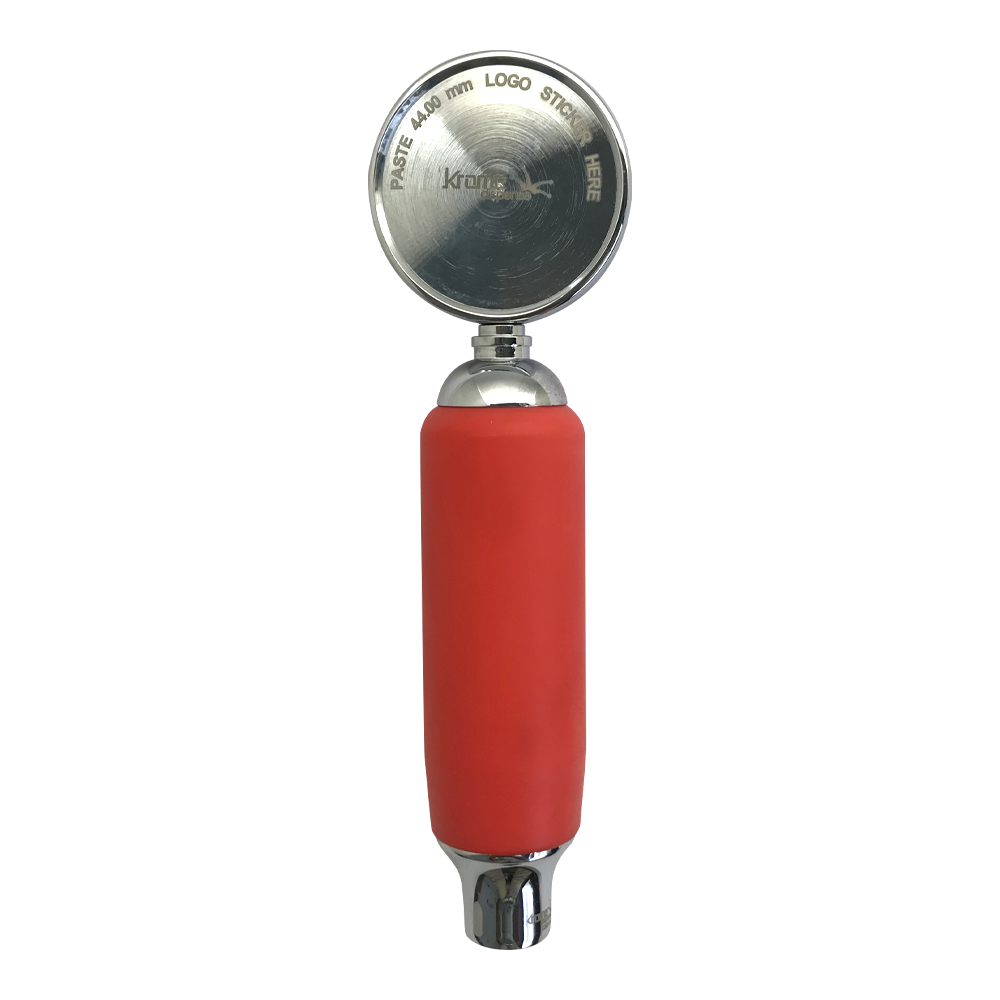 Both-Sides BADGED RED TAP HANDLE Cherry Red Heavy Duty with Logo ...